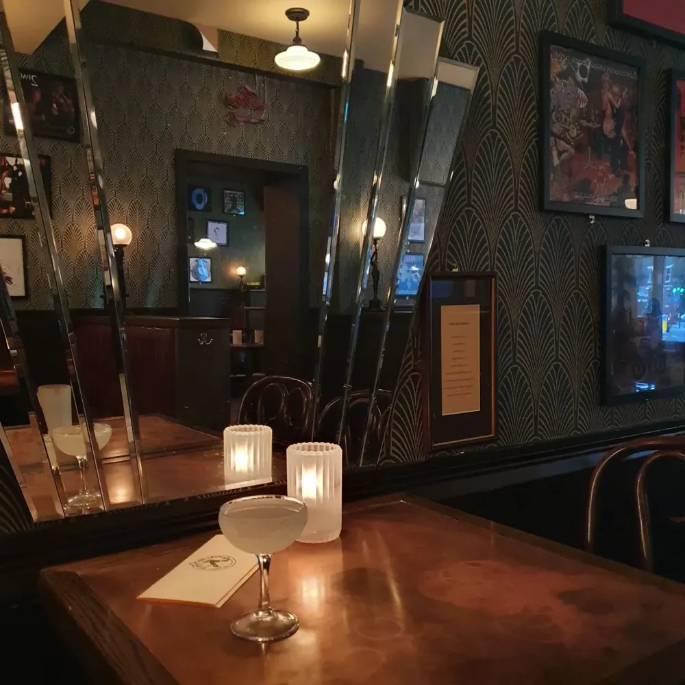 Silk stockings bar store