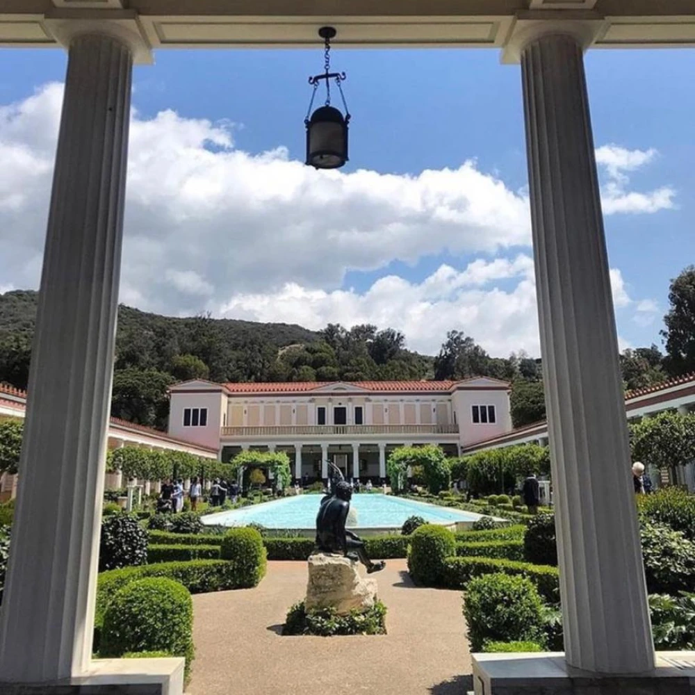 Getty Villa Getty Villa Museum Survives Close Call With Destructive